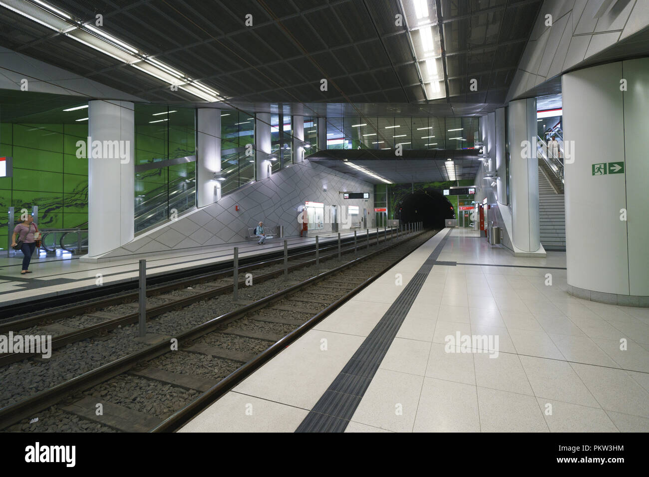 Dusseldorf Metro Stadtbahn in Germany Featuring: Dusseldorf Metro ...