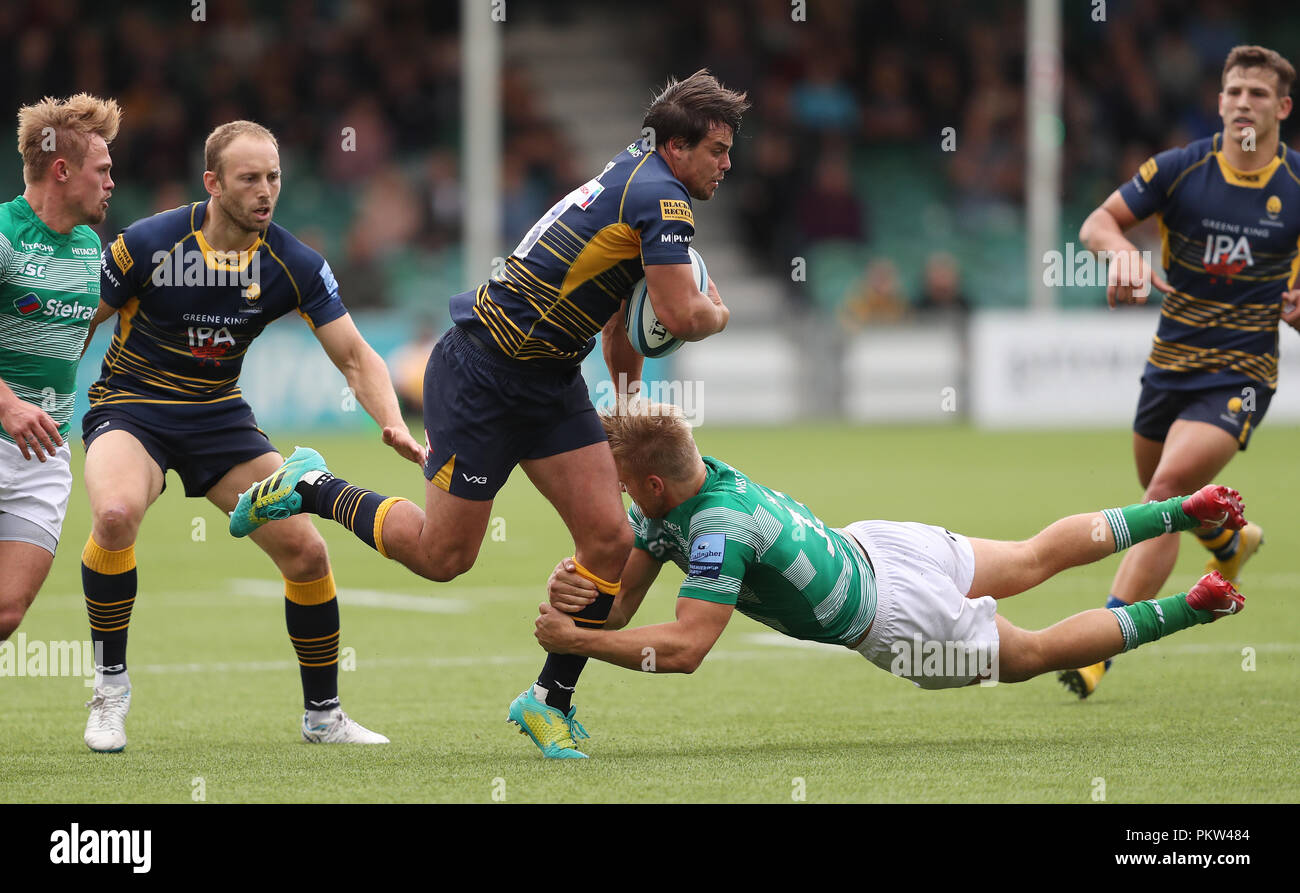 Worcester Warriors Francois Venter High Resolution Stock Photography ...