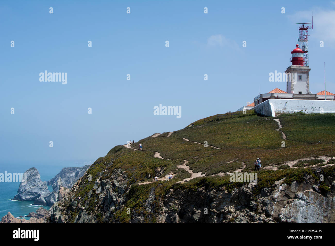 Lighthouse of cape roca hi-res stock photography and images - Alamy