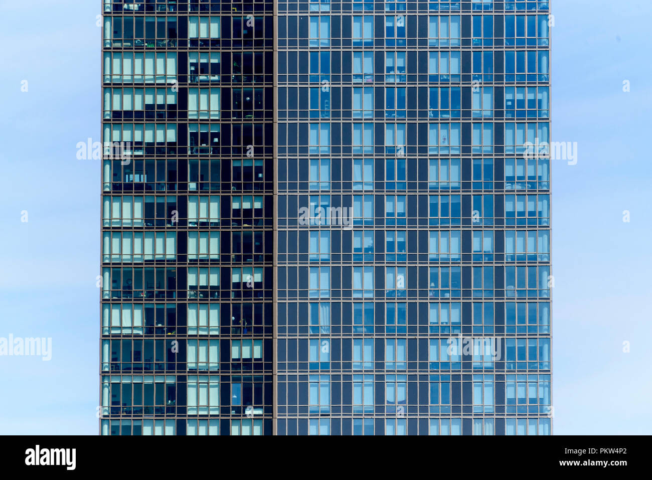 04-2018 New York, USA. Office tower block in Queens. Photo: © Simon ...