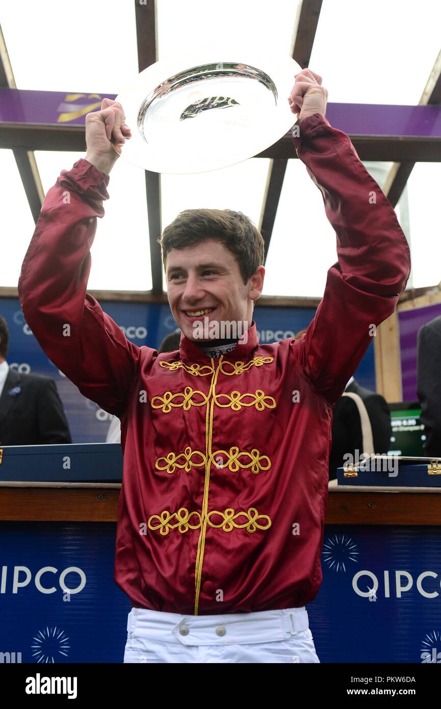 Horse Roaring Lion jockey Oisin Murphy after win during day one of the ...
