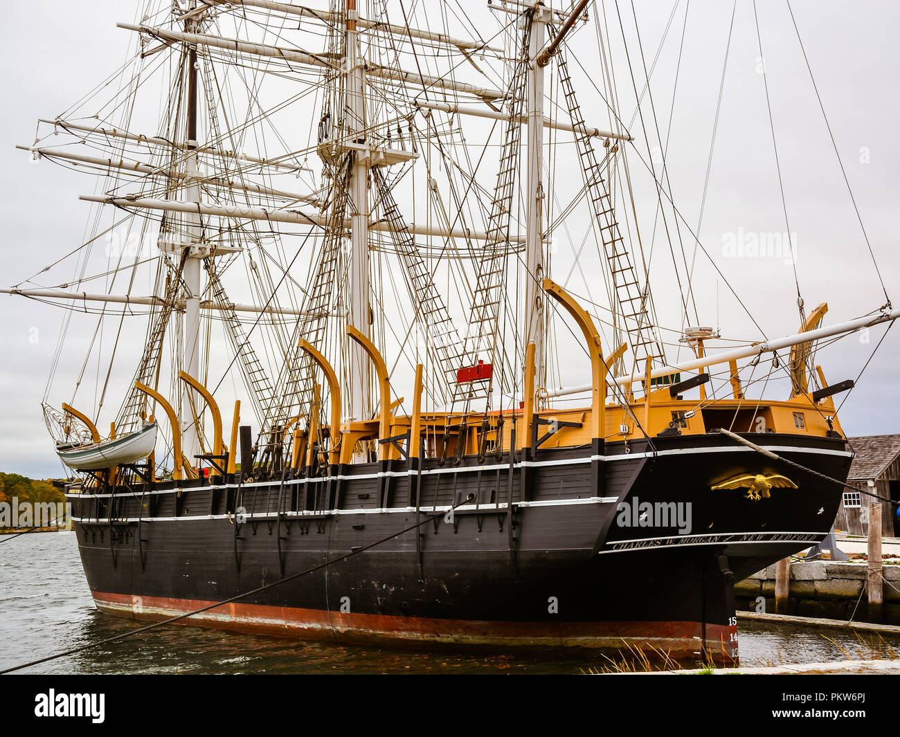 The Charles W. Morgan - America’s oldest commercial ship still afloat ...
