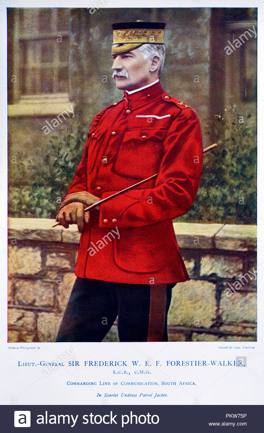 General Sir Frederick William Edward Forestier-Walker, GCMG, KCB, 1844 ...