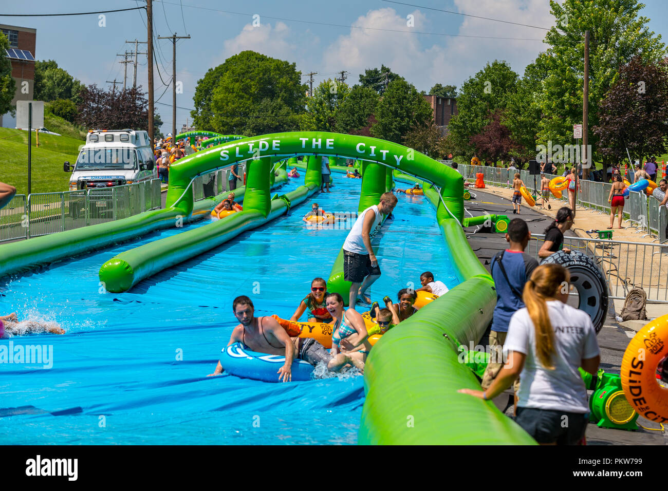 Lancaster Water Slides