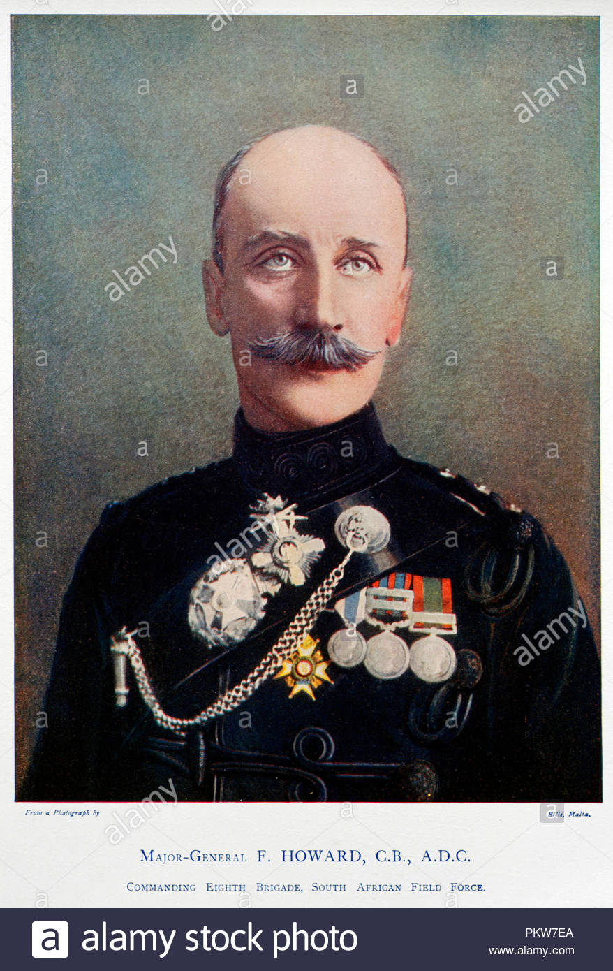 Major-General Sir Francis Howard KCB KCMG, 1848 – 1930, was a British ...