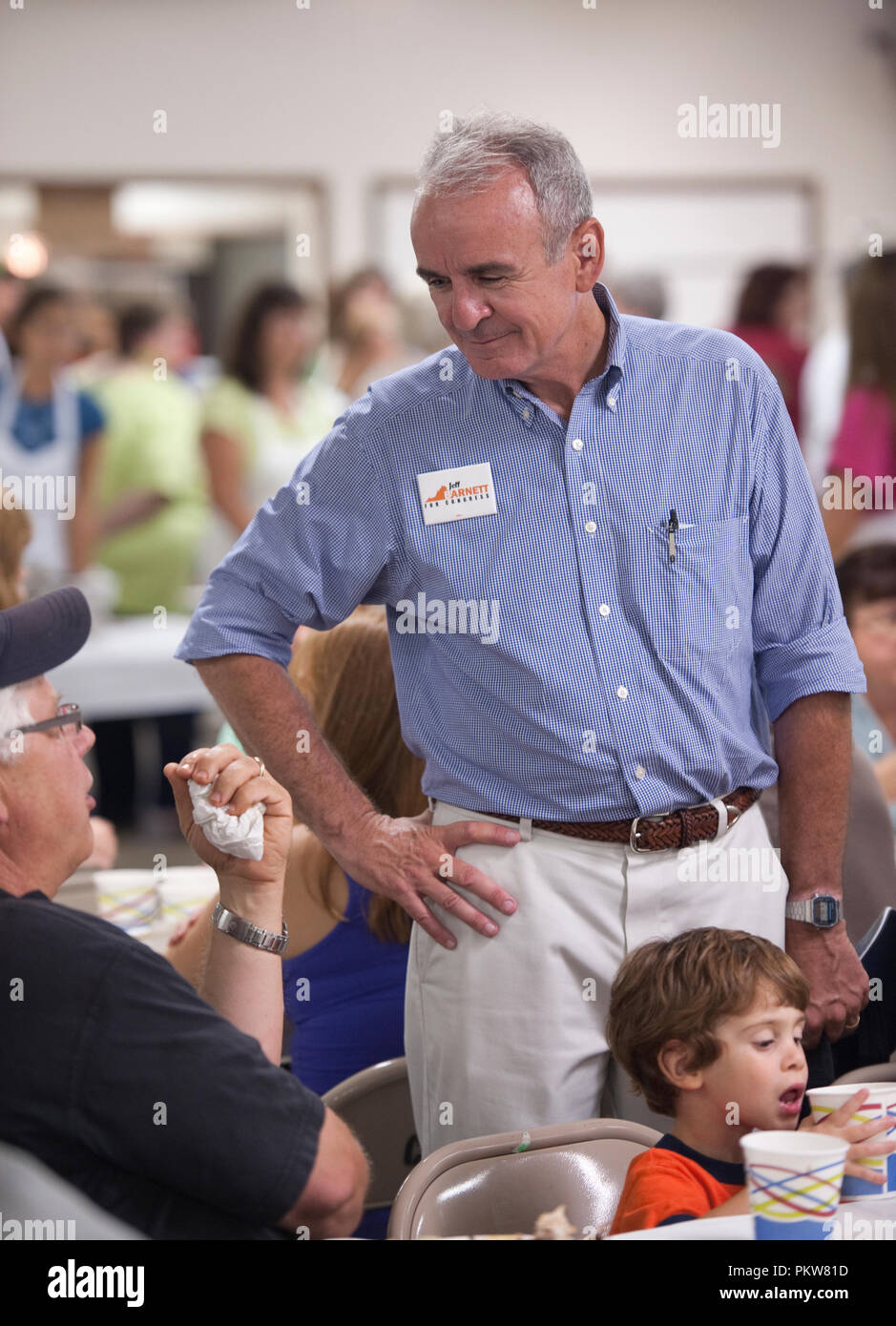 UNITED STATES - AUGUST 12: Jeff Barnett, running for Congress in ...
