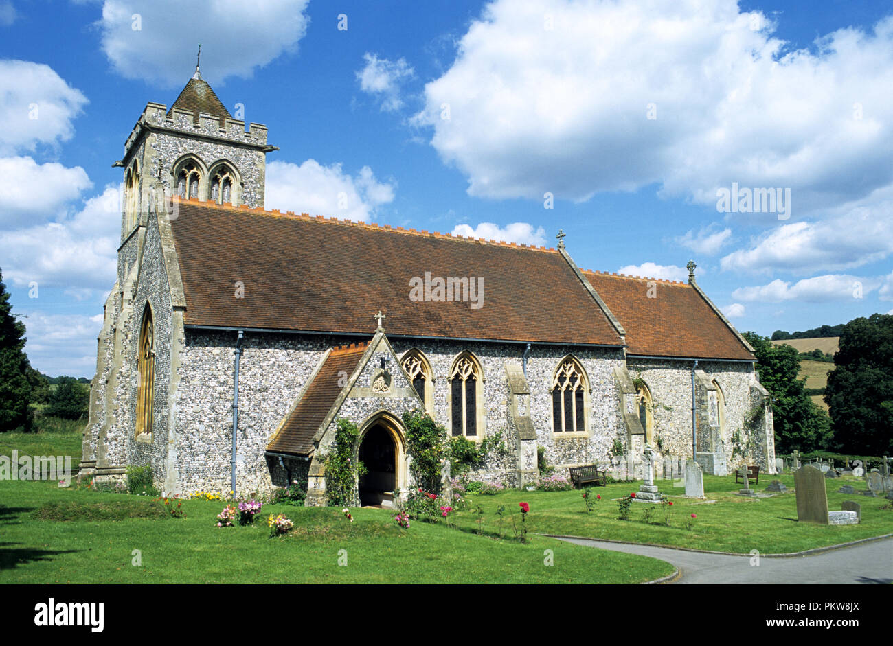Hughenden church hi-res stock photography and images - Alamy