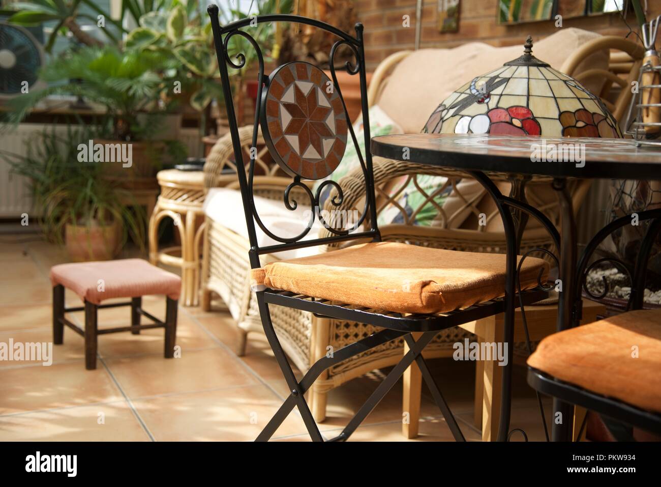 Inside Outside Garden Stock Photo - Alamy