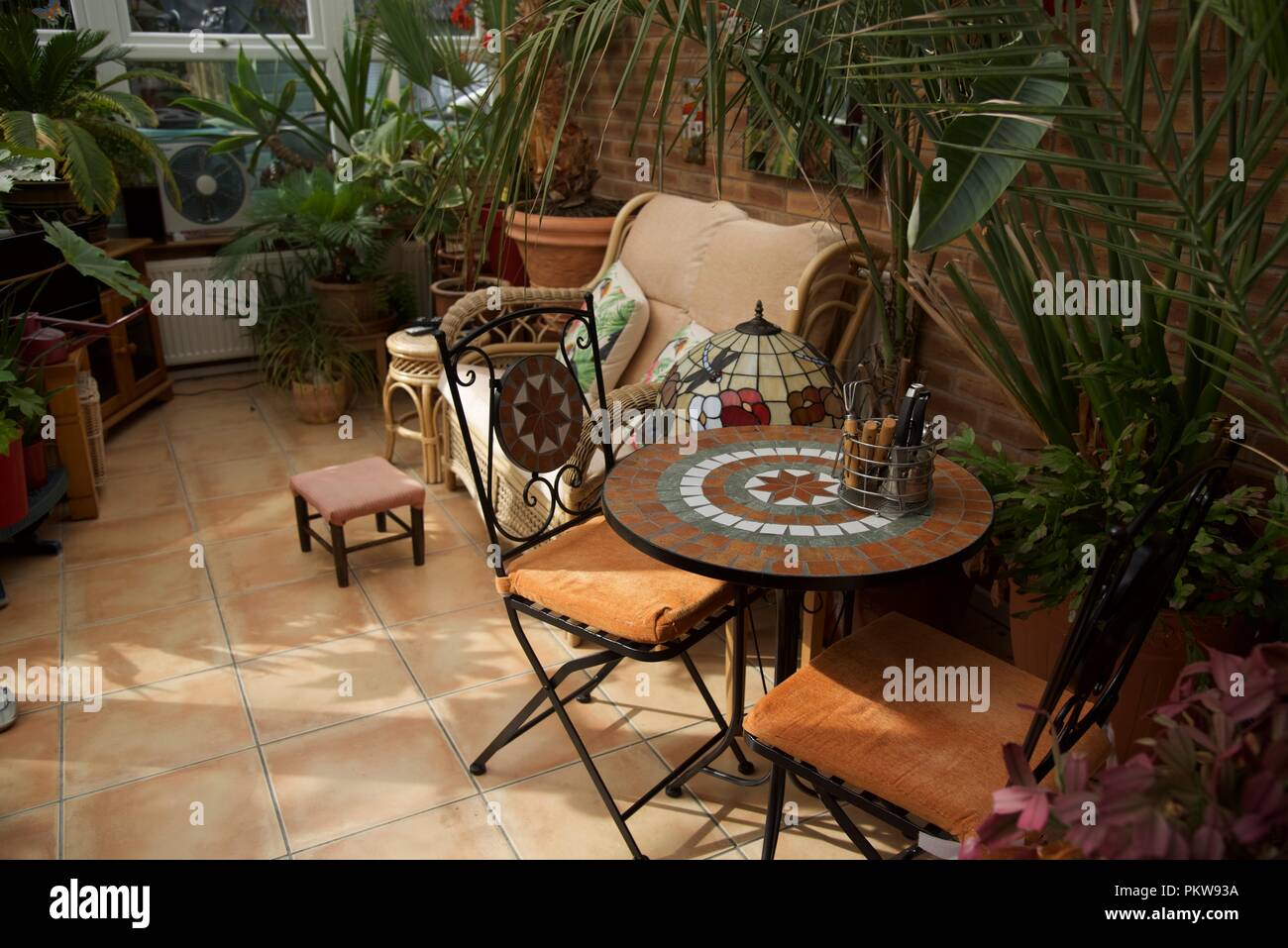 Inside Outside Garden Stock Photo - Alamy