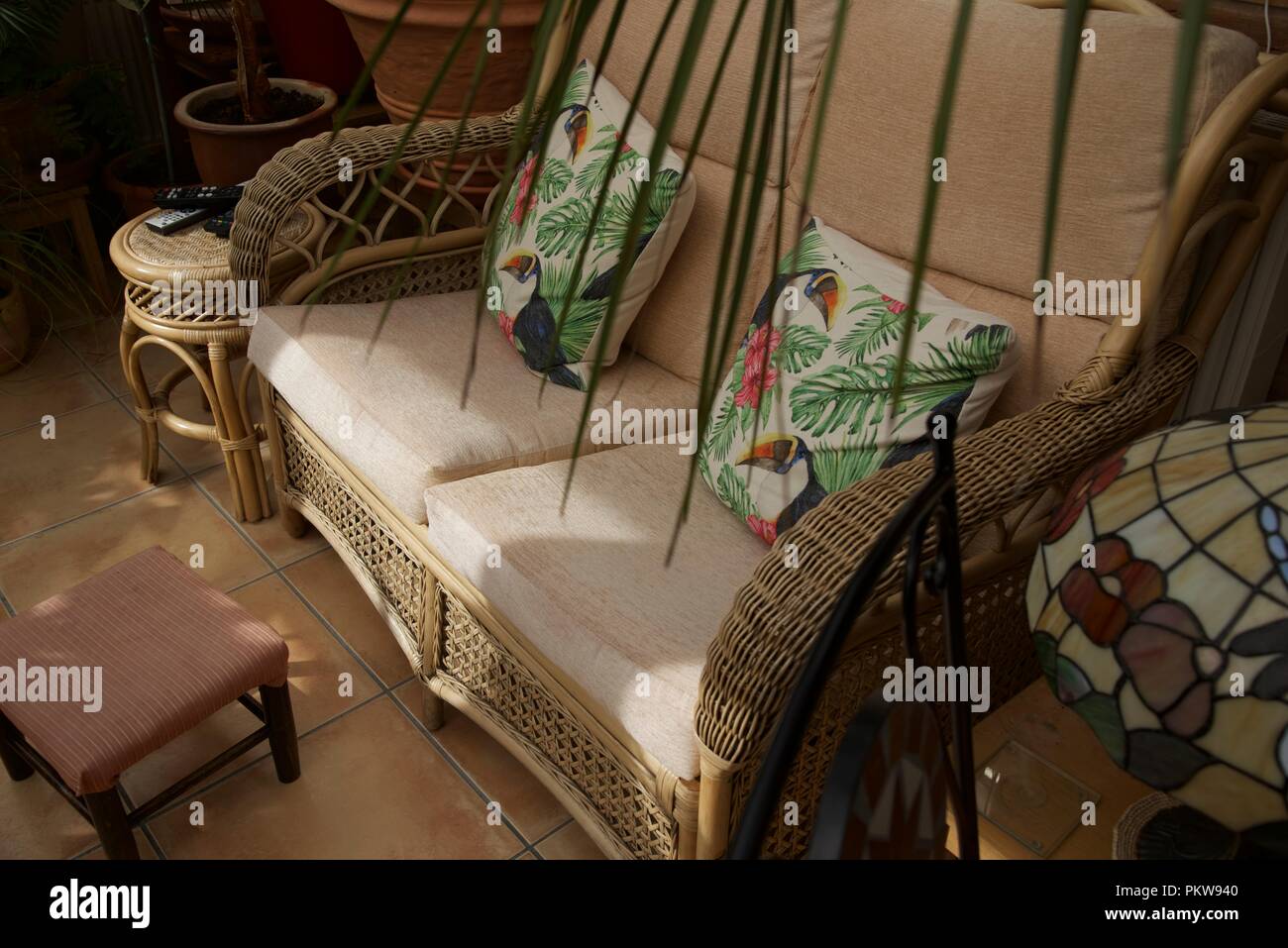 Inside Outside Garden Stock Photo - Alamy