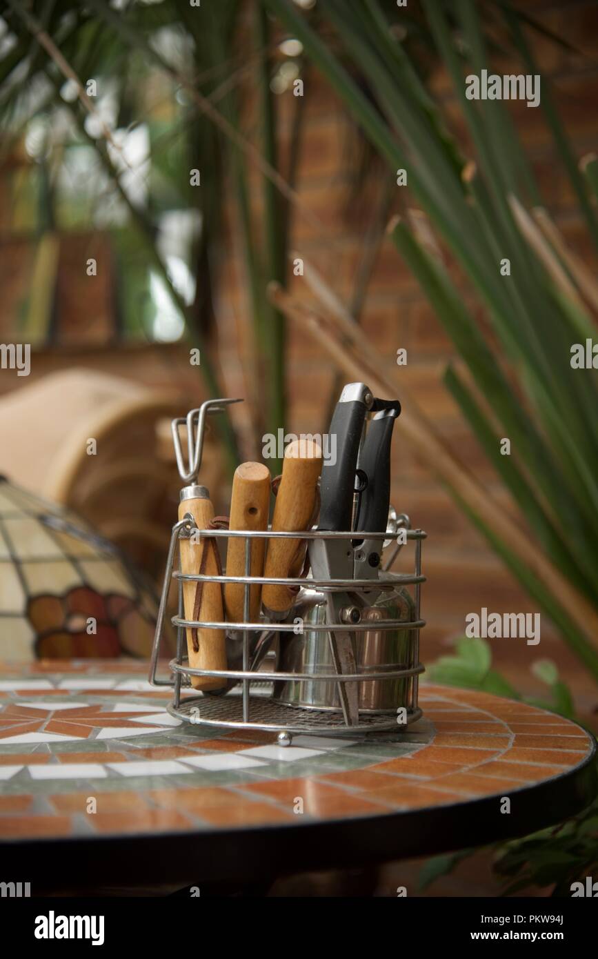 Inside Outside Garden Stock Photo - Alamy