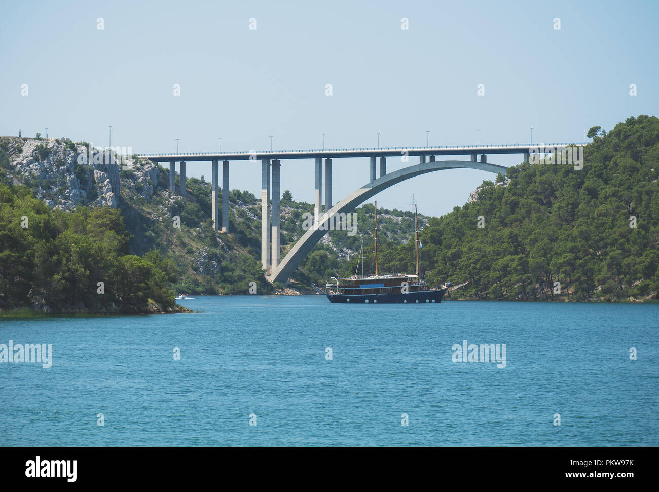 Highway bridge krka hi-res stock photography and images - Alamy