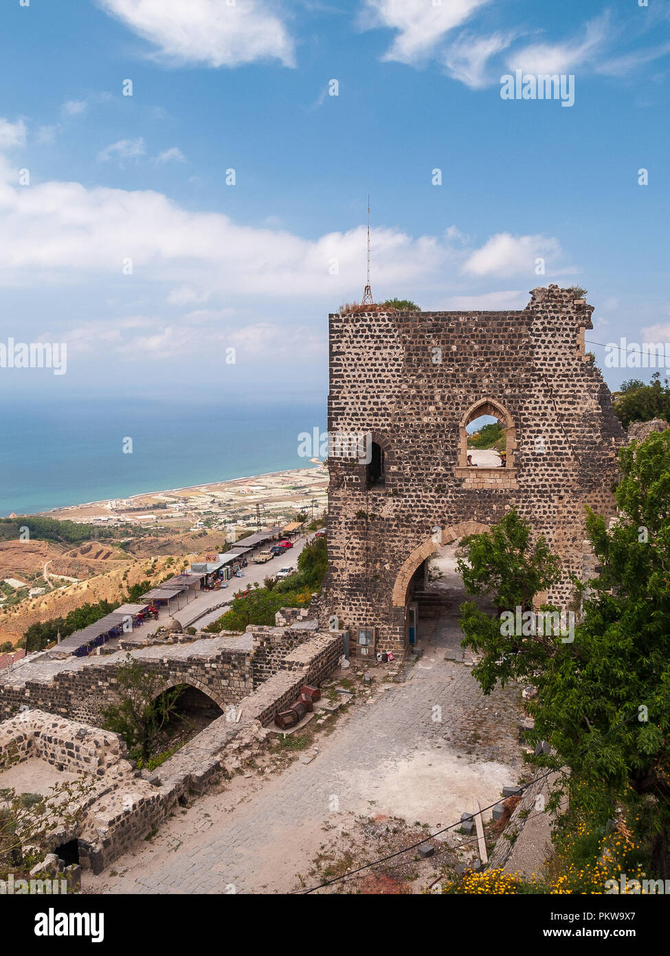 Castle of qalaat marqab hi-res stock photography and images - Alamy
