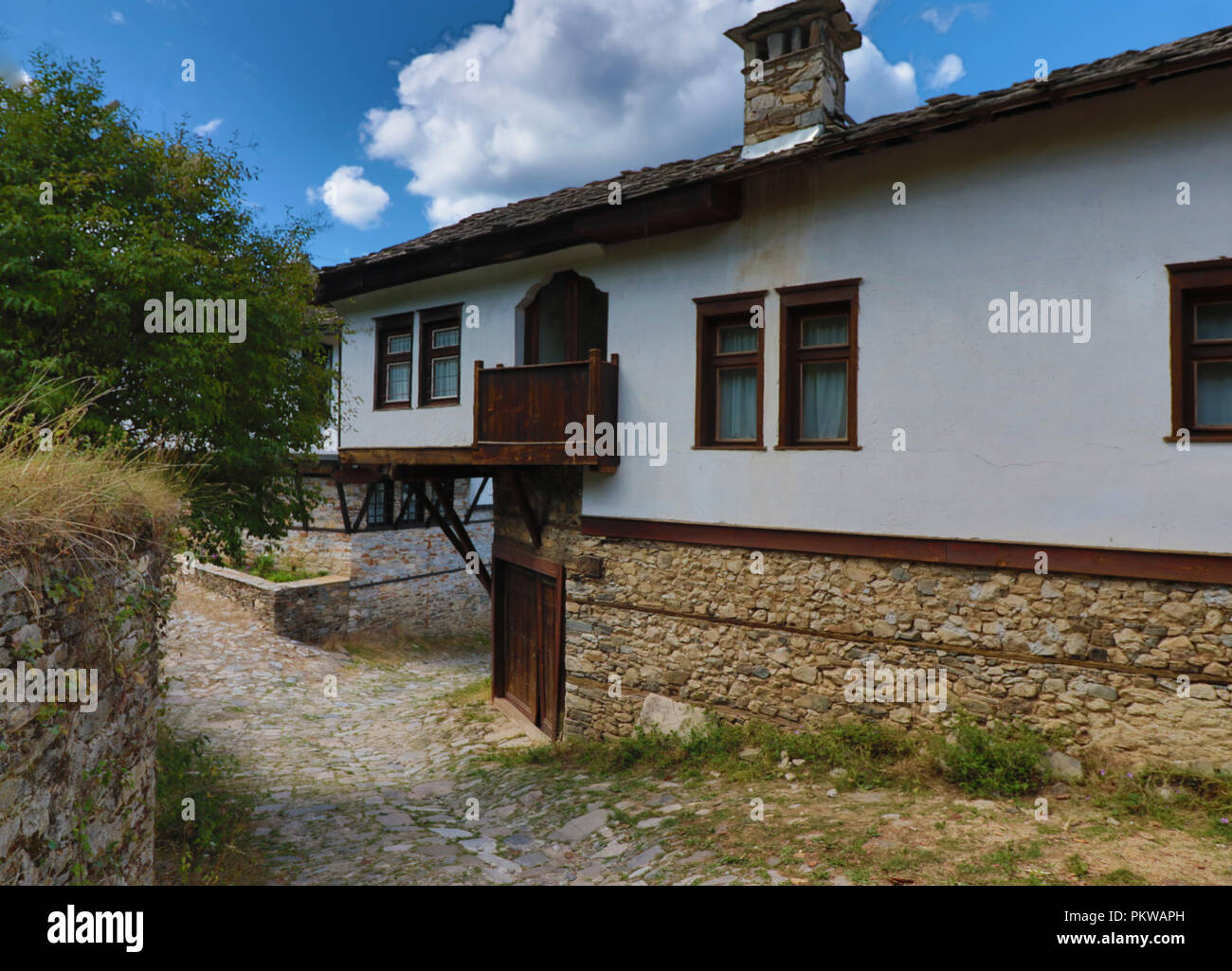 Old houses in the historical cultural reserve village of Dolen ... Old houses in the historical cultural reserve village of Dolen ...