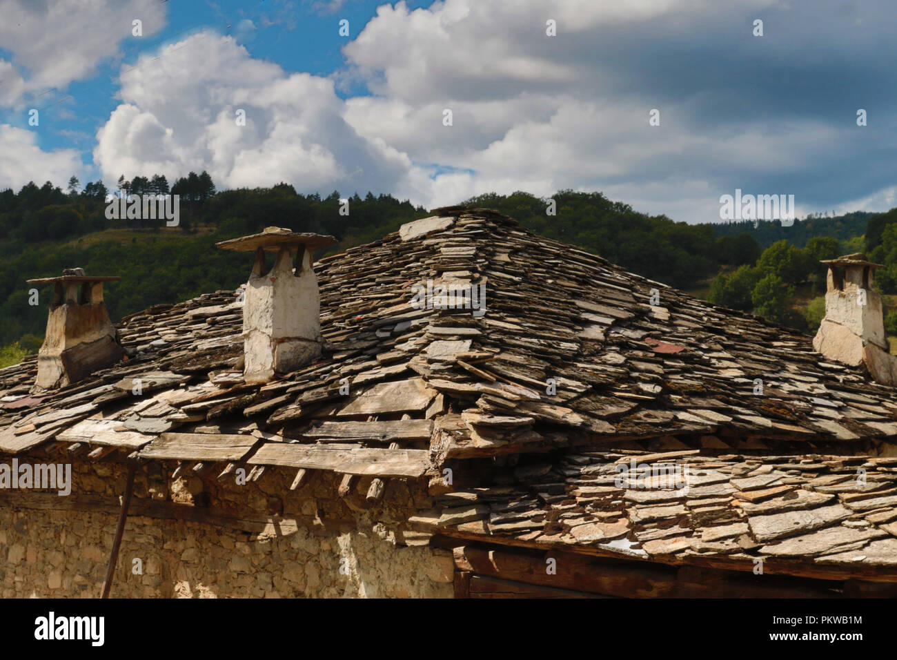 Old houses in the historical cultural reserve village of Dolen ...
