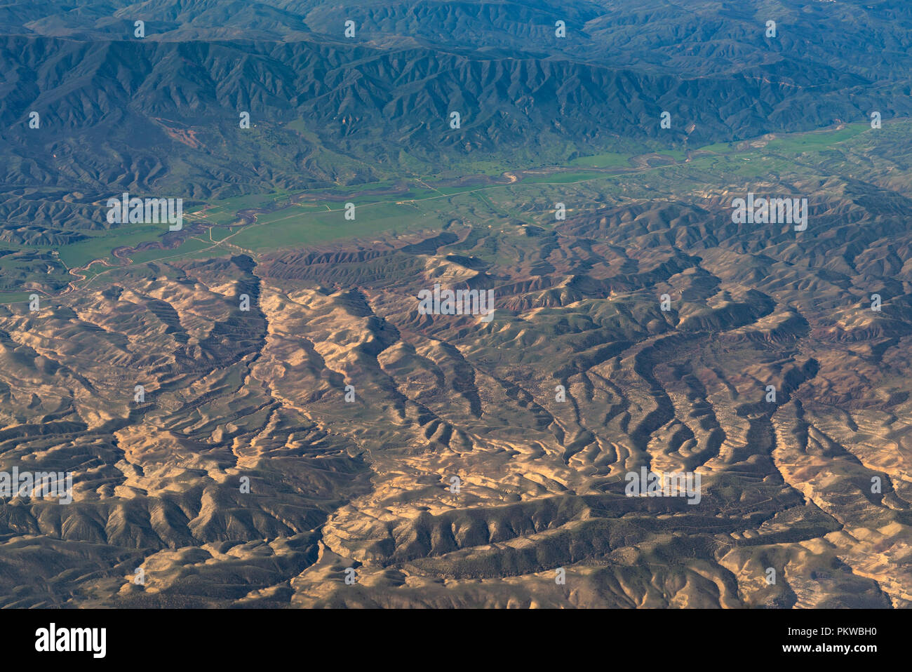 San andreas fault aerial hi-res stock photography and images - Alamy