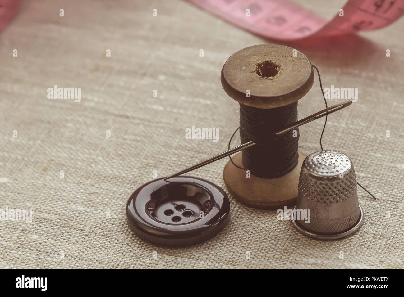 the composition of the seamstress, the tailor, the sewing thread and ...