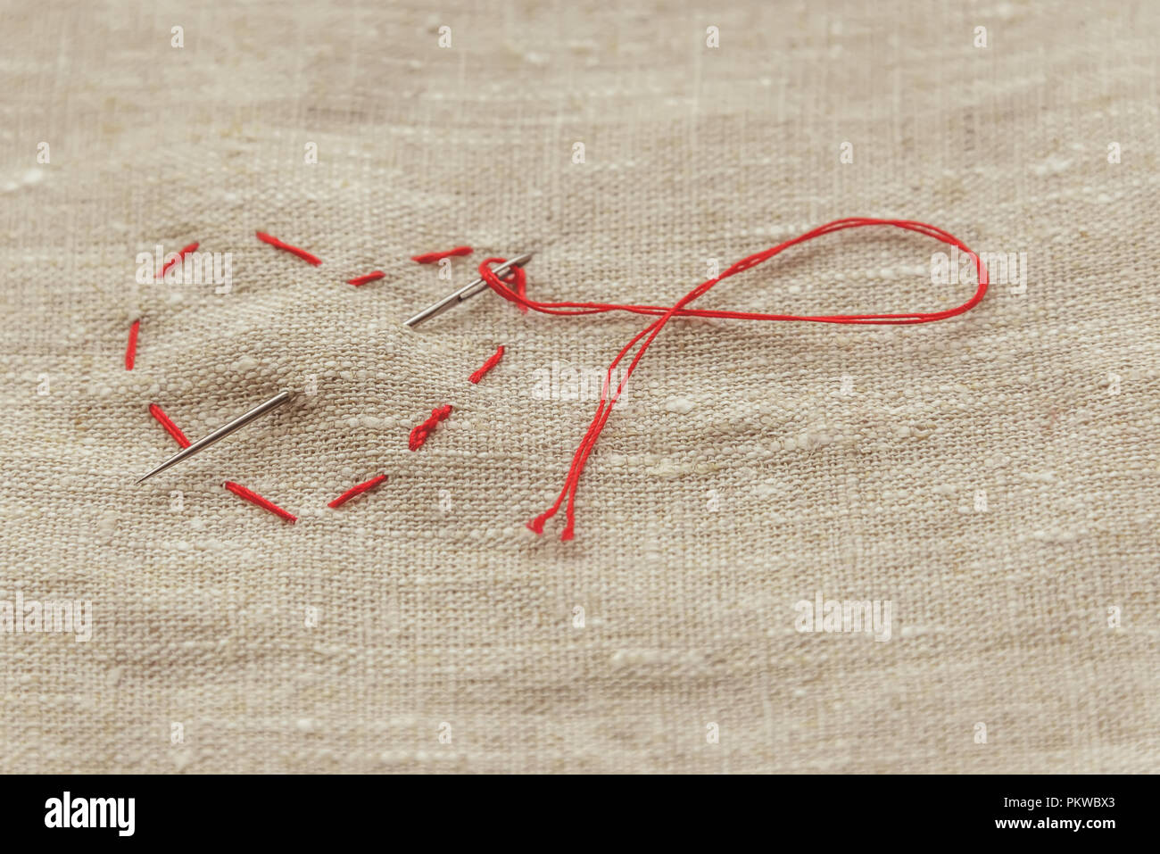 the composition of the seamstress, the tailor, the sewing thread and ...