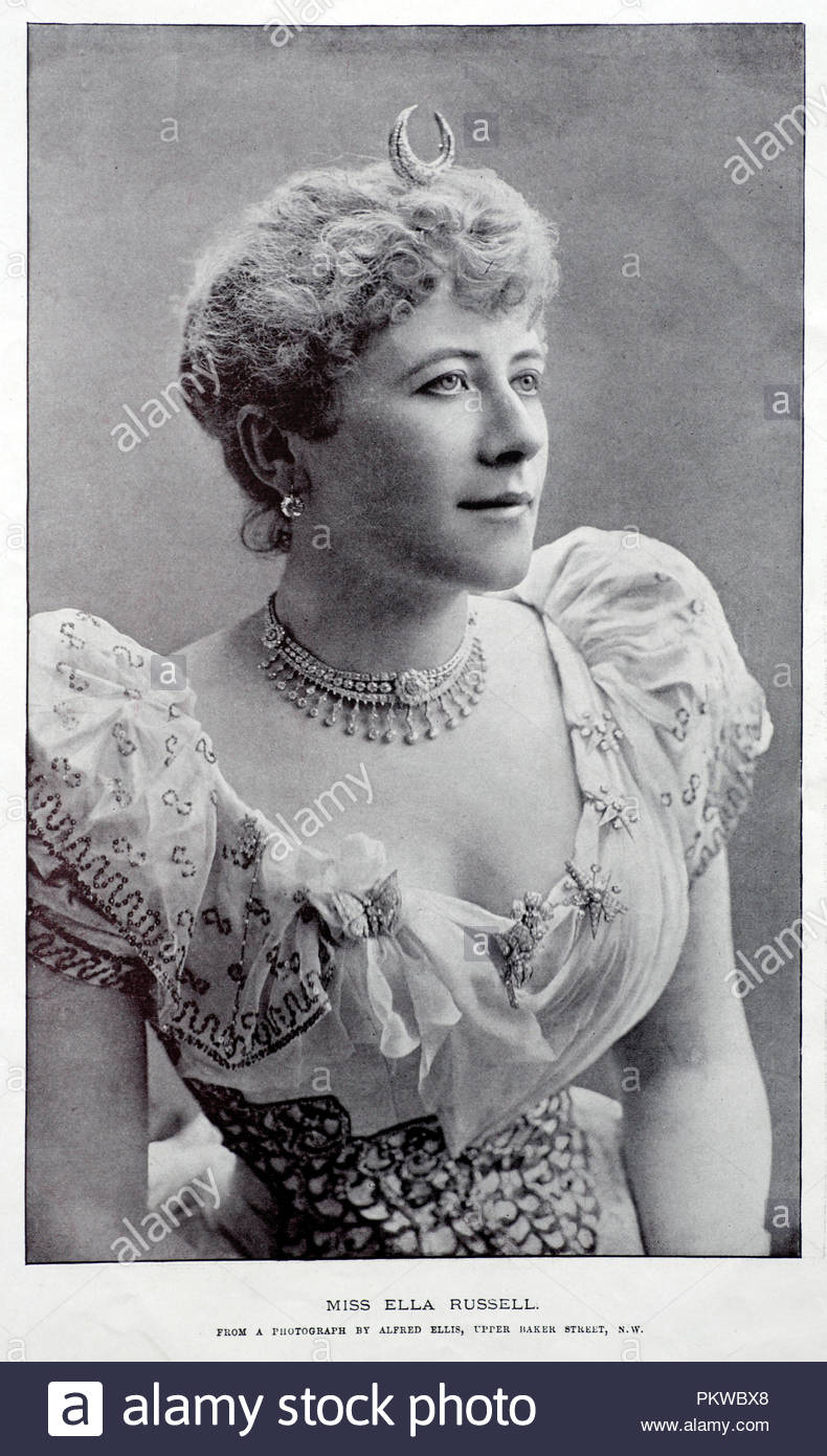 English victorian edwardian stage actress hi-res stock photography and ...