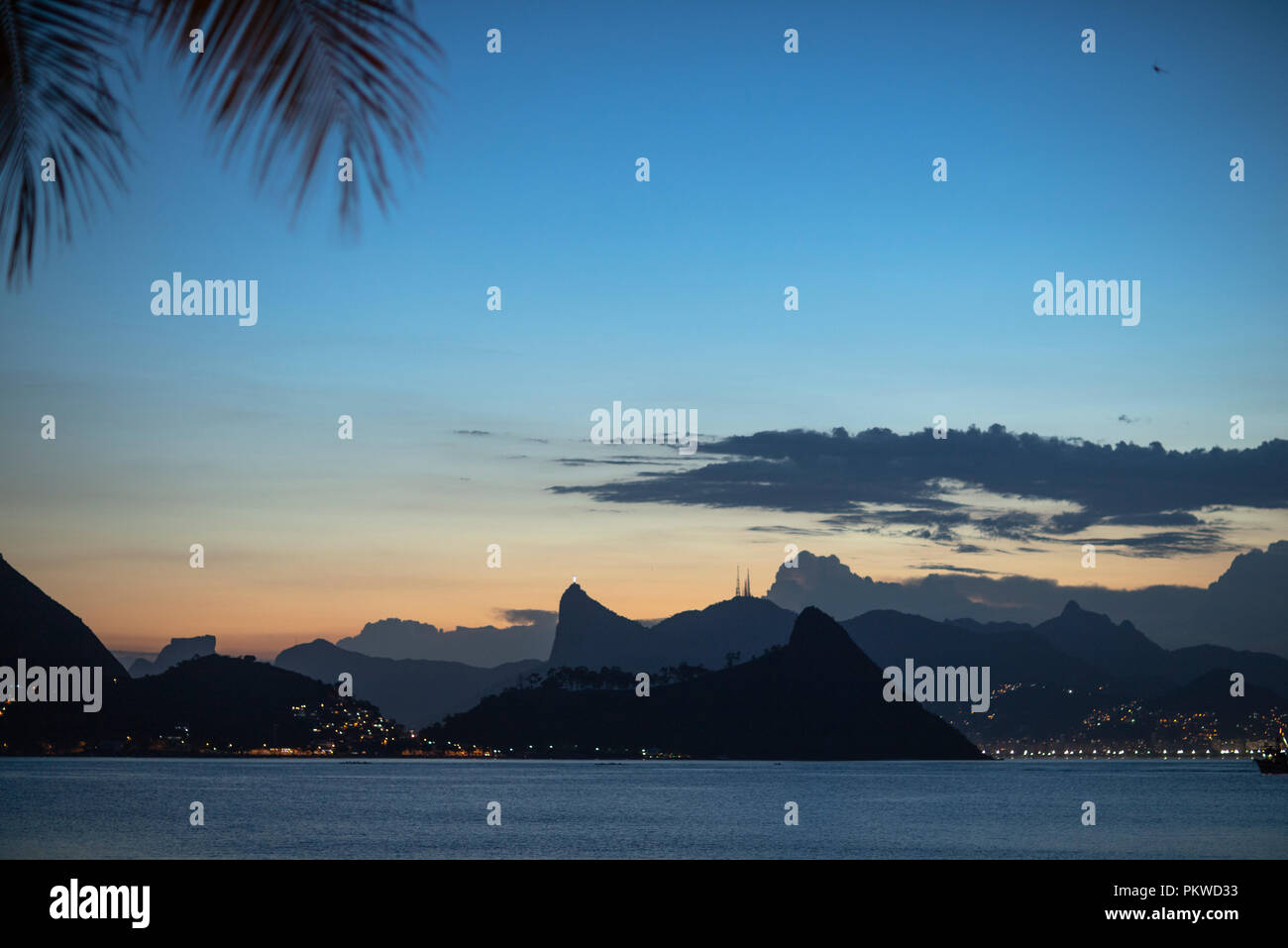 Rio beaches night hi-res stock photography and images - Alamy
