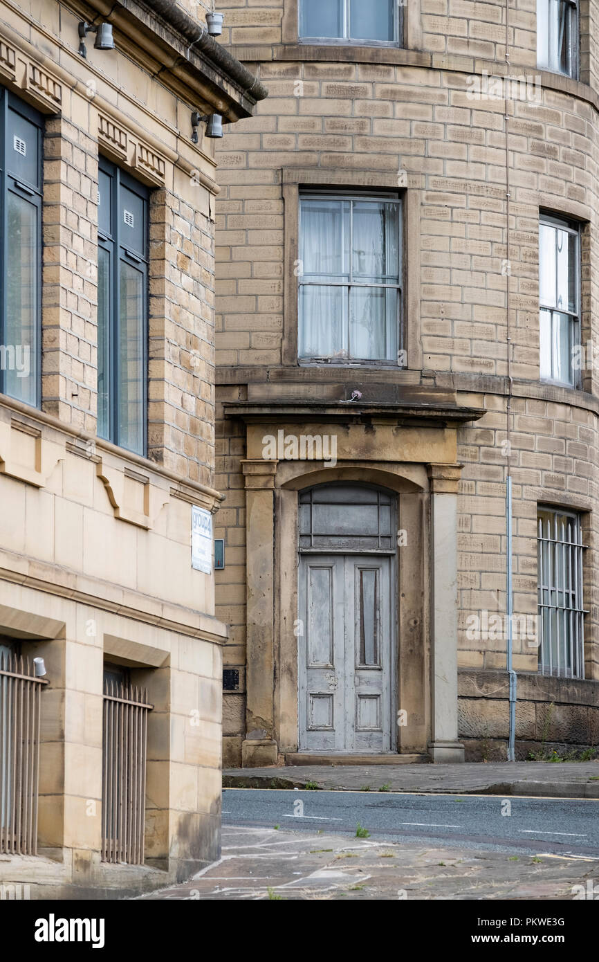 The Architecture of Little Germany, Bradford, West Yorkshire, UK Stock ...