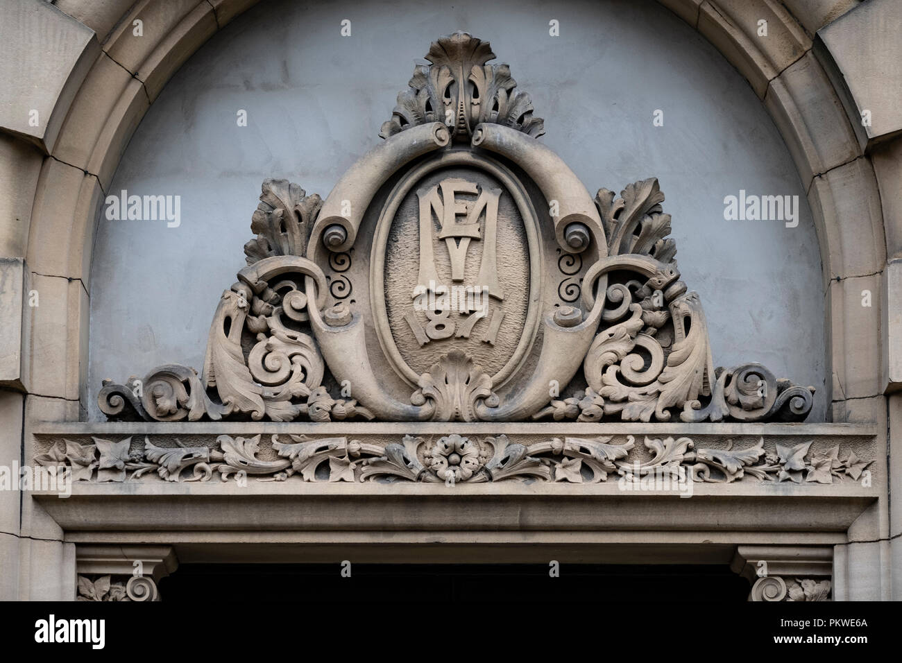 The Architectural details of Little Germany, Bradford, West Yorkshire ...