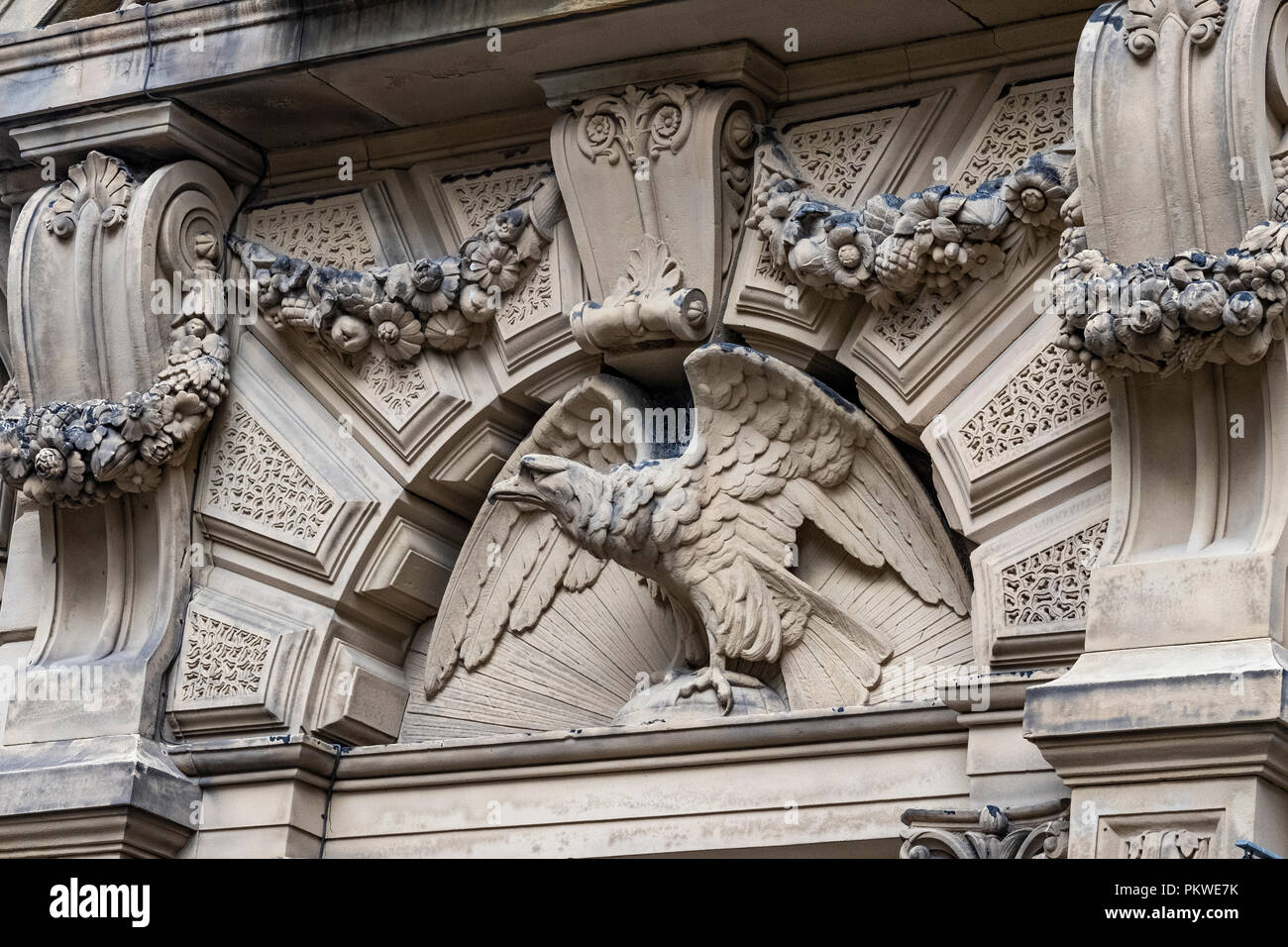 The Architectural details of Little Germany, Bradford, West Yorkshire ...