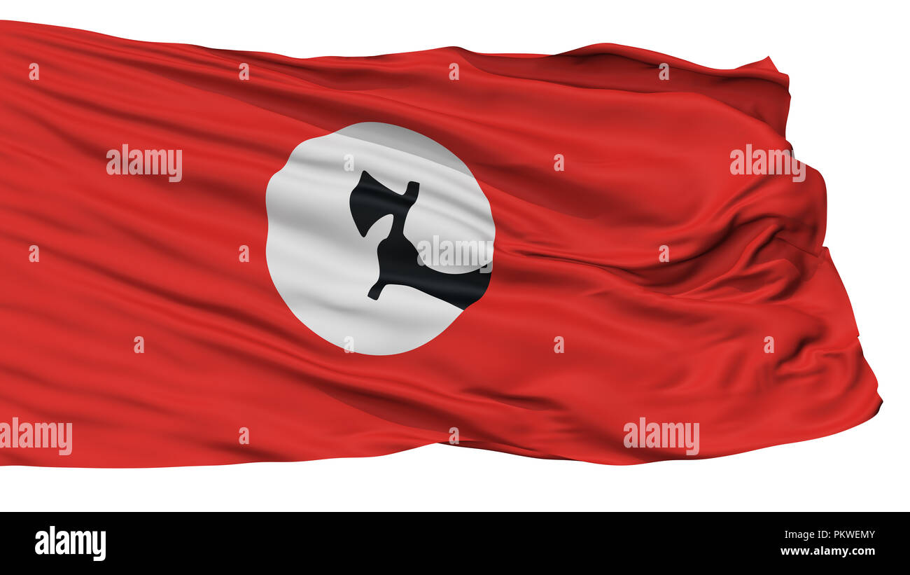 Sindhudesh Flag, Isolated On White Background, 3D Rendering Stock Photo ...