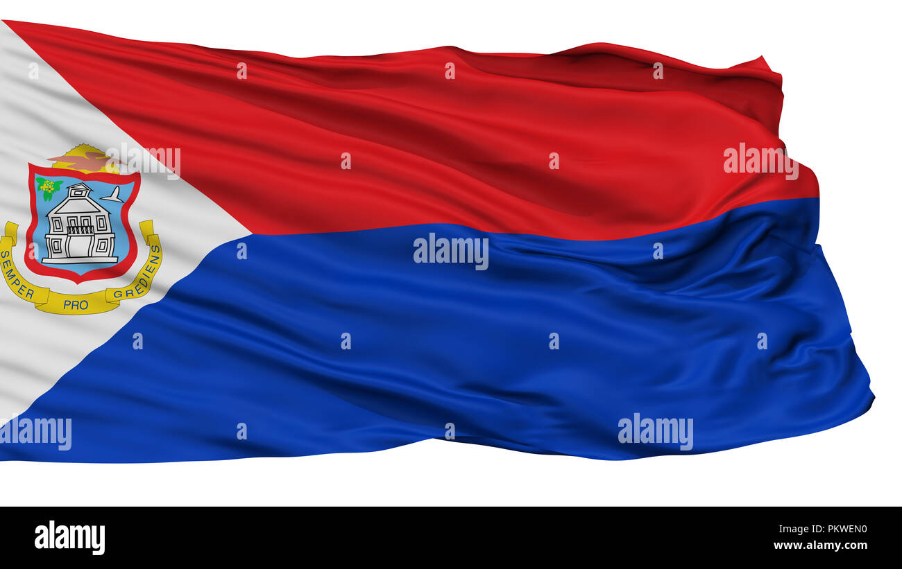 Sint maarten flag hi-res stock photography and images - Alamy
