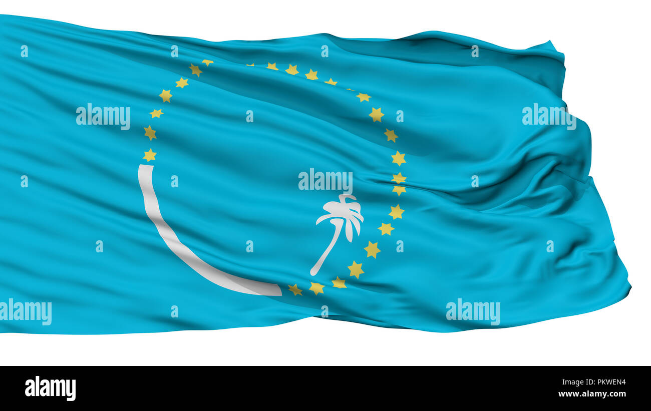 Spc Flag, Isolated On White Background, 3D Rendering Stock Photo - Alamy