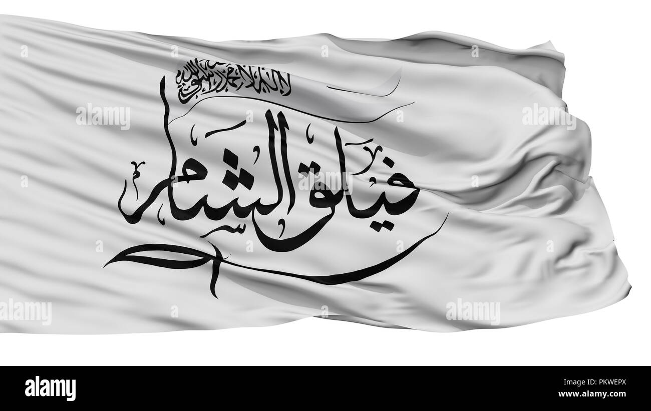 Sham Legion Flag, Isolated On White Background, 3D Rendering Stock ...