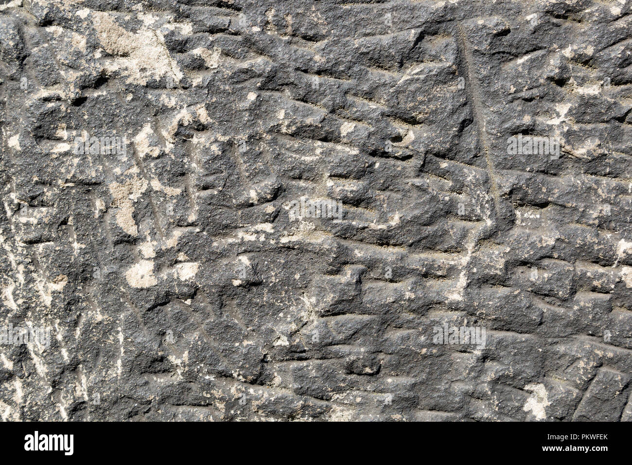 Background and texture of the stone wall of the ancient gate of Port ...