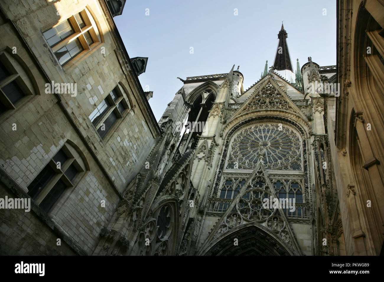 The Cathedral of Notre Dame, Rouen, France Stock Photo - Alamy
