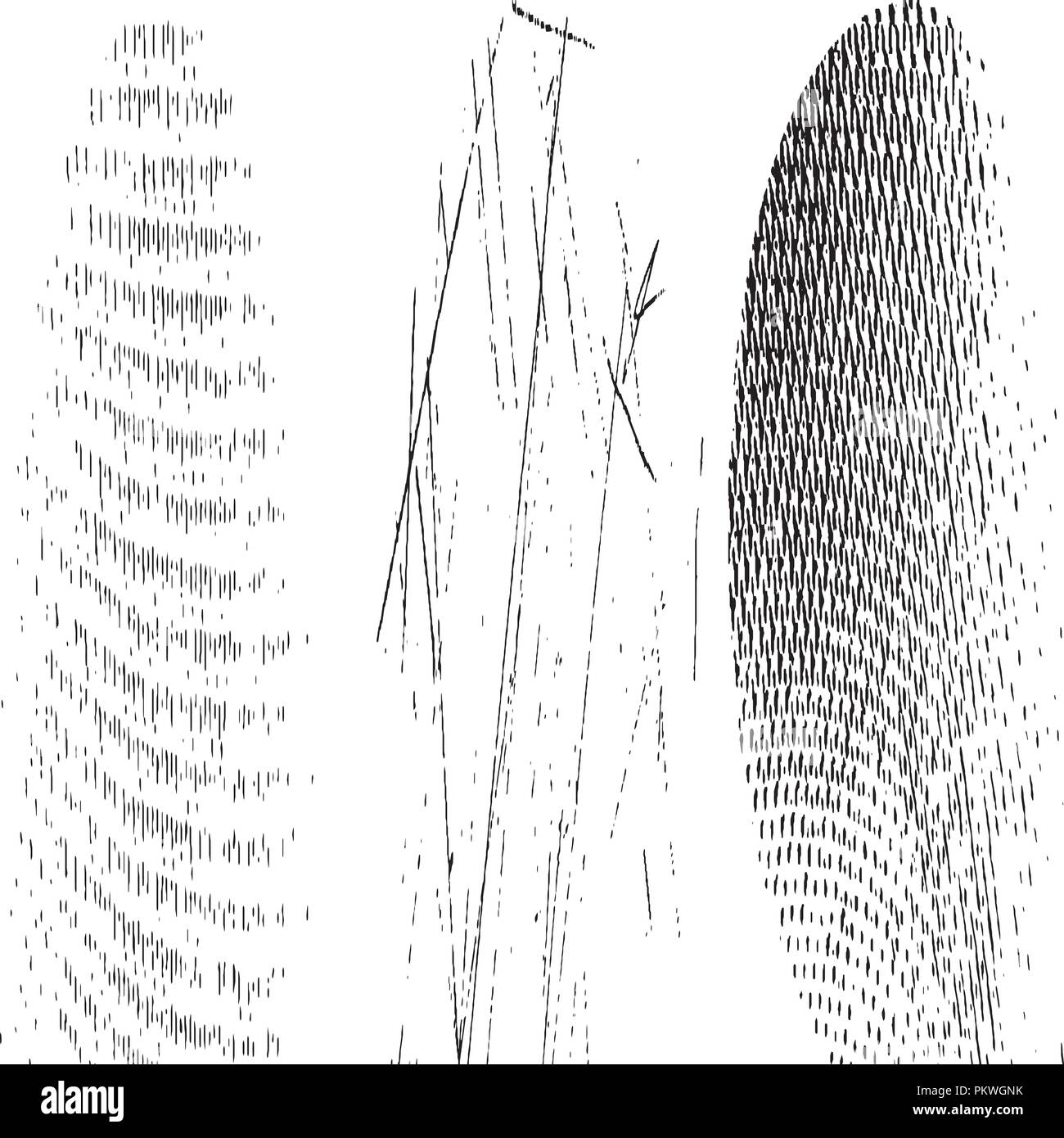 Circular Textures Set Stock Vector Image & Art - Alamy