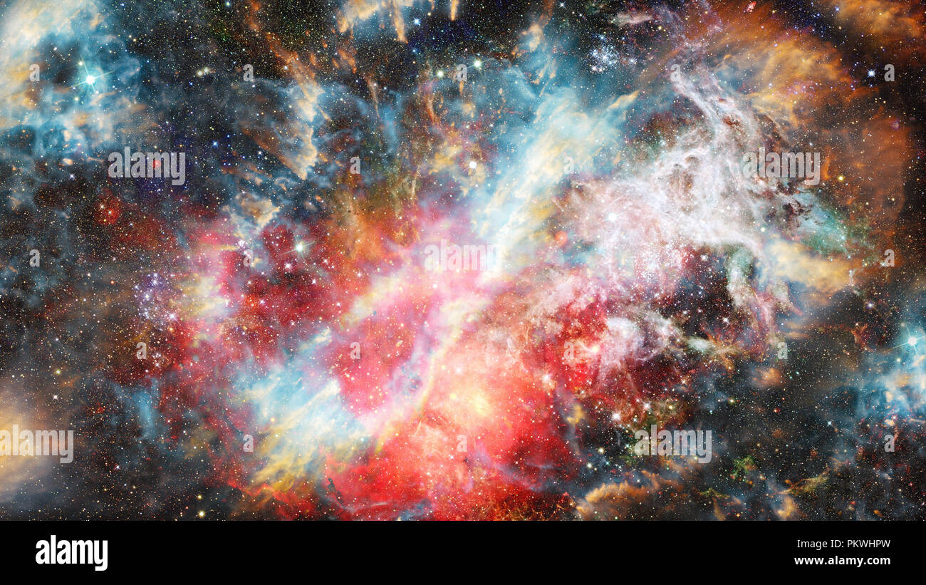 Nebula in space. Starry sky. Elements of this image furnished by NASA ...