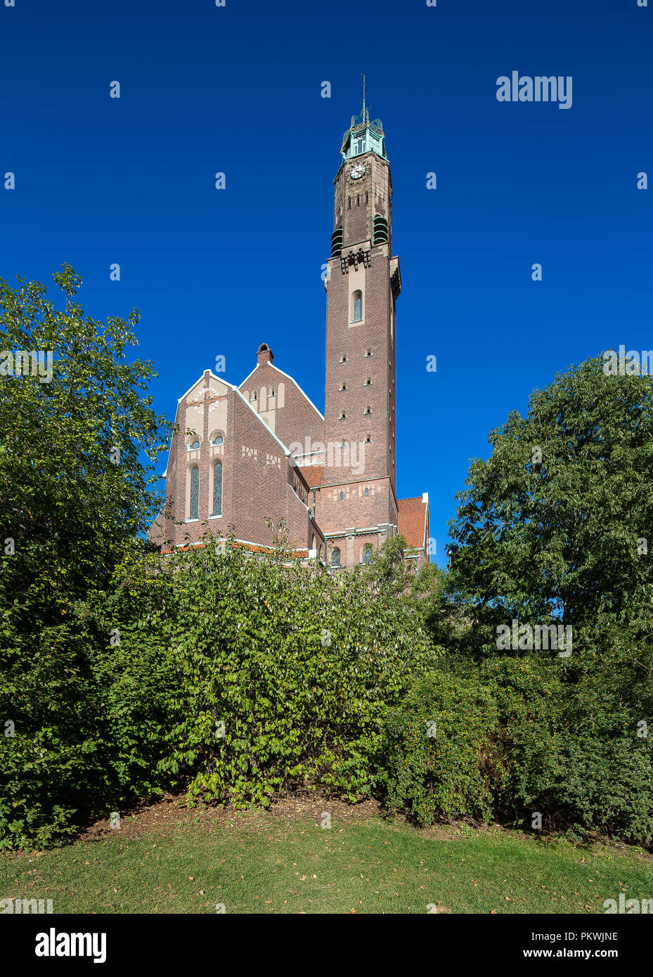 Engelbrekt Church by architect Lars Israel Wahlman in National Romantic ...