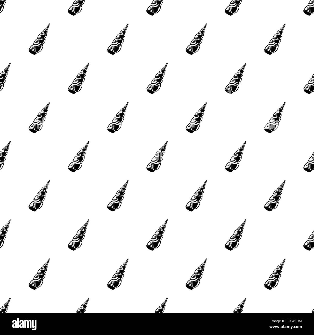 Long shell icon, simple style Stock Vector Image & Art - Alamy