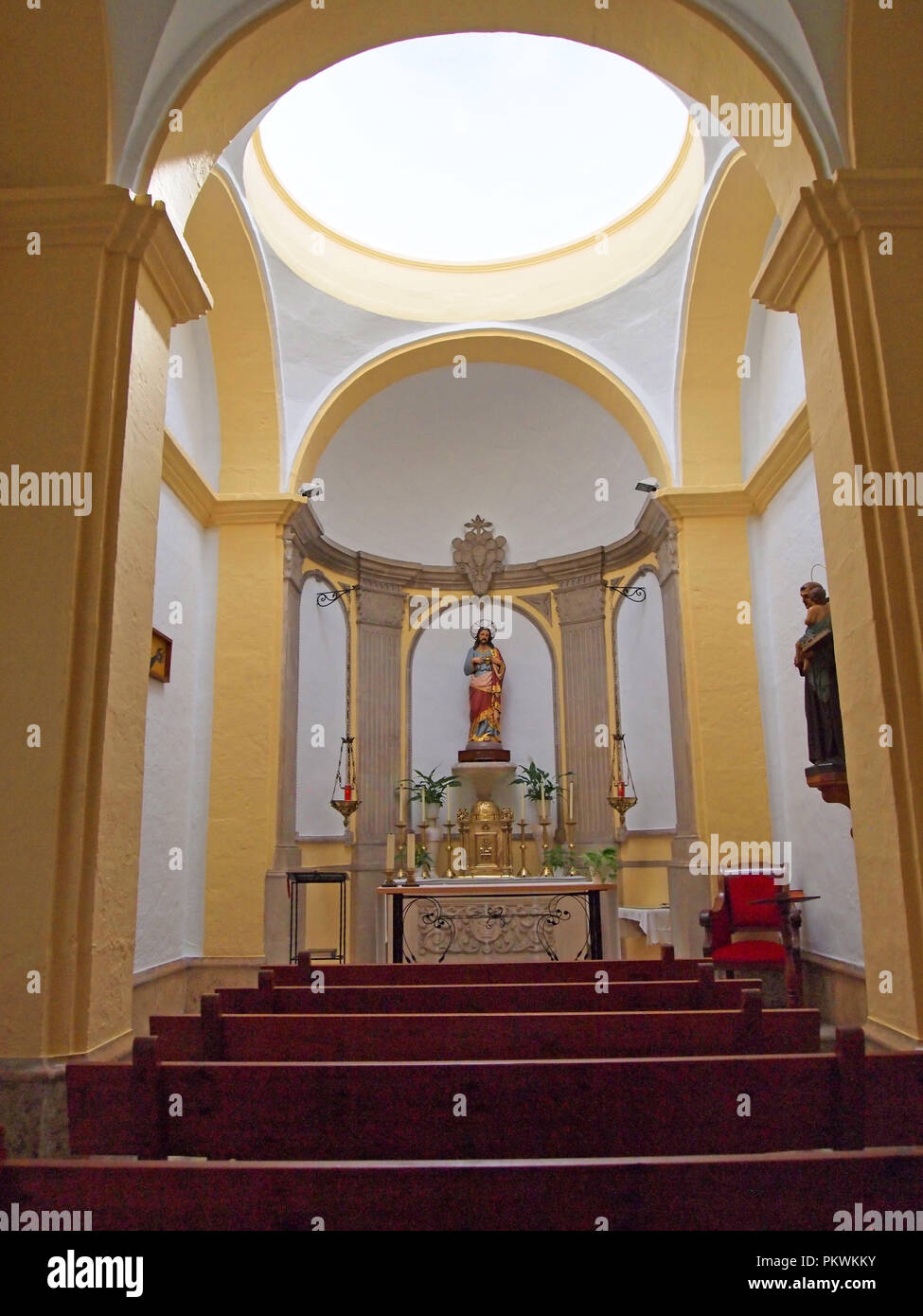 Chapel in Es Mercadel, village in Minorca Stock Photo - Alamy