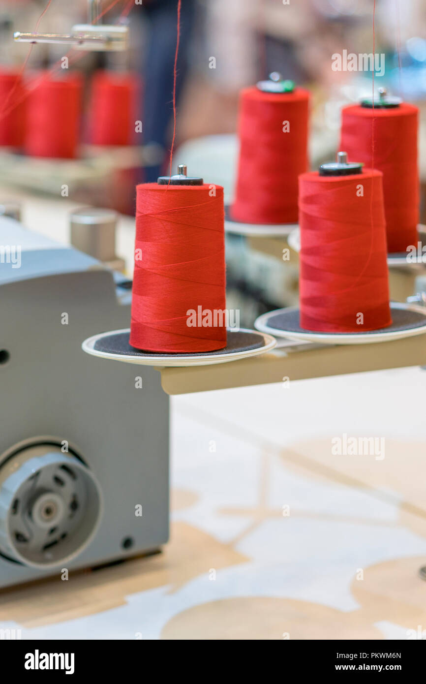 Computerized embroidery machine hi-res stock photography and images - Alamy