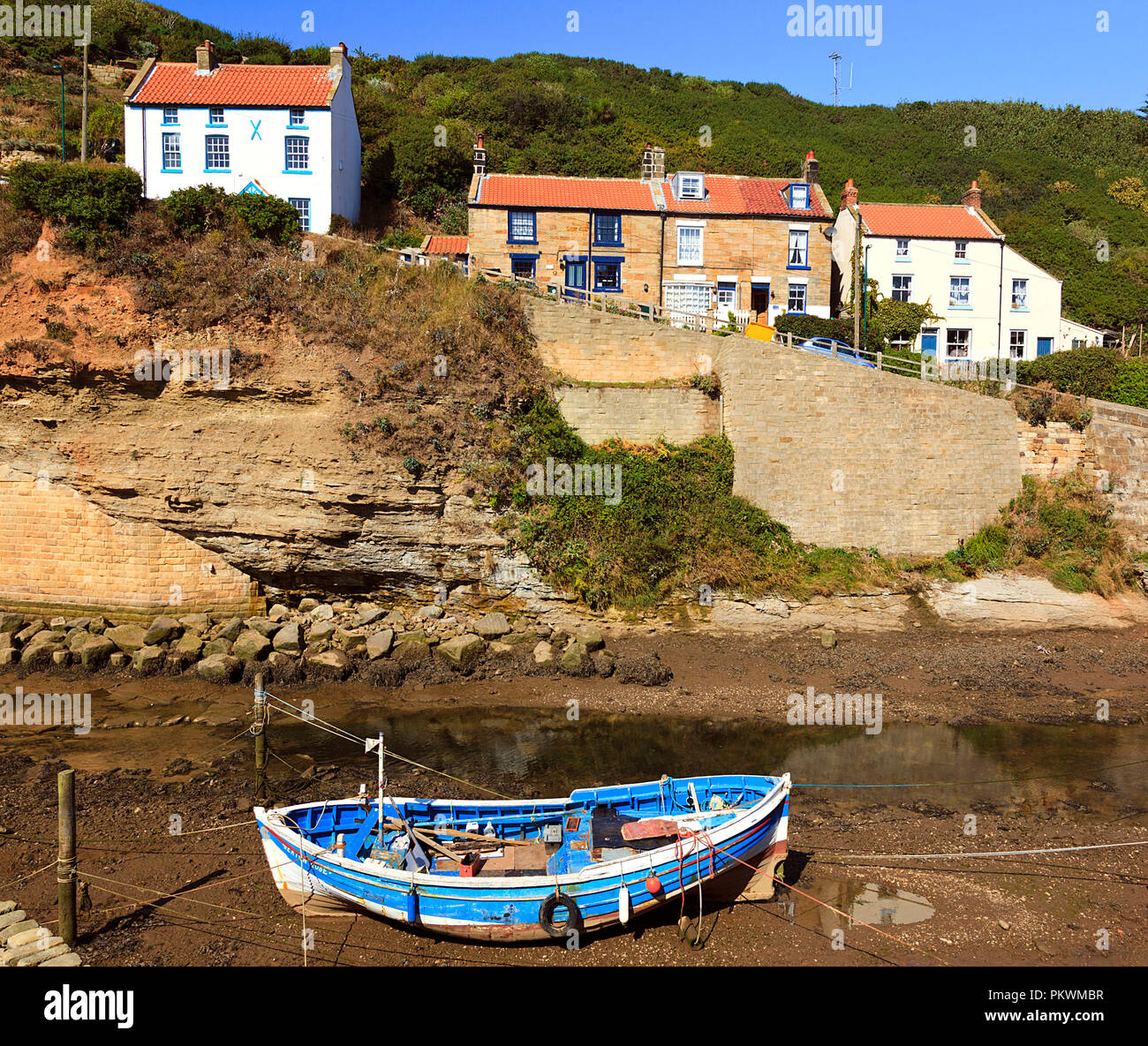 Yorkshire coble boat hi-res stock photography and images - Alamy