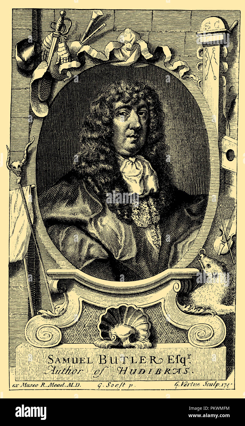 Samuel Butler. After Gray's edition of Butler's works in 1744, at the ...