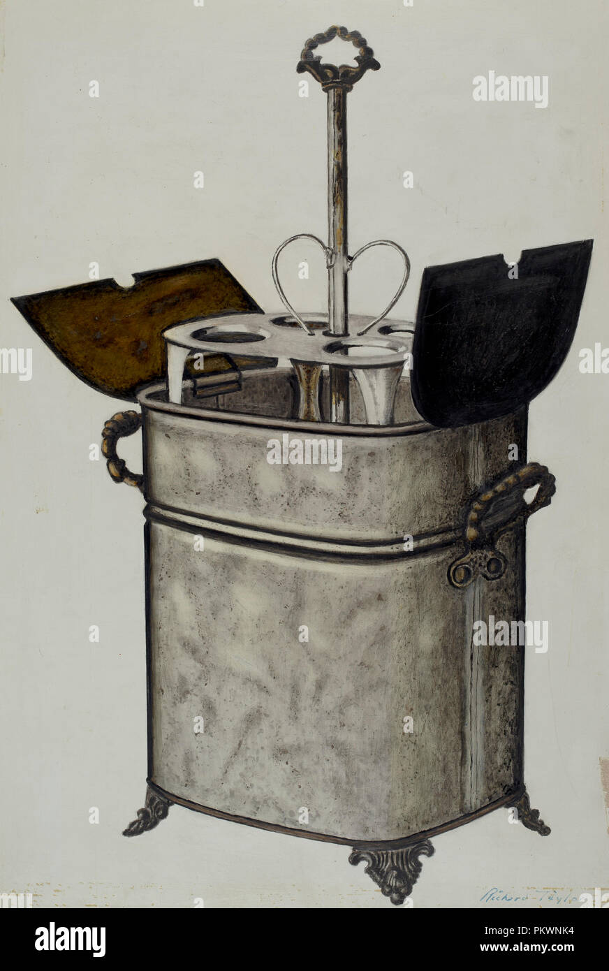 Egg Boiler. Dated: c. 1939. Dimensions: overall: 35.6 x 24.7 cm (14 x 9 ...