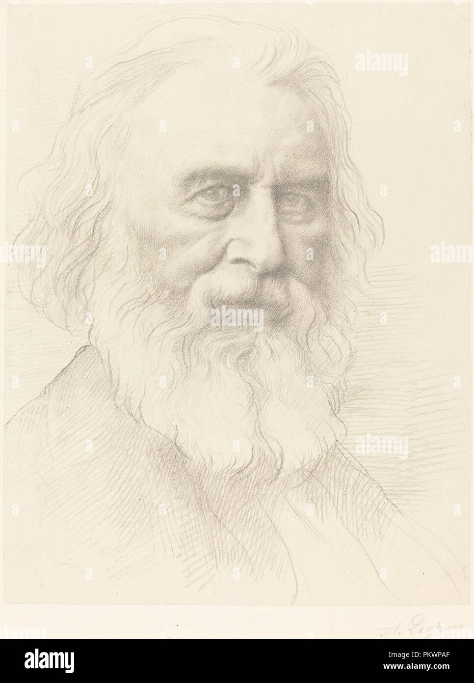 H.W. Longfellow, 2nd plate. Medium: transfer lithograph?. Museum ...