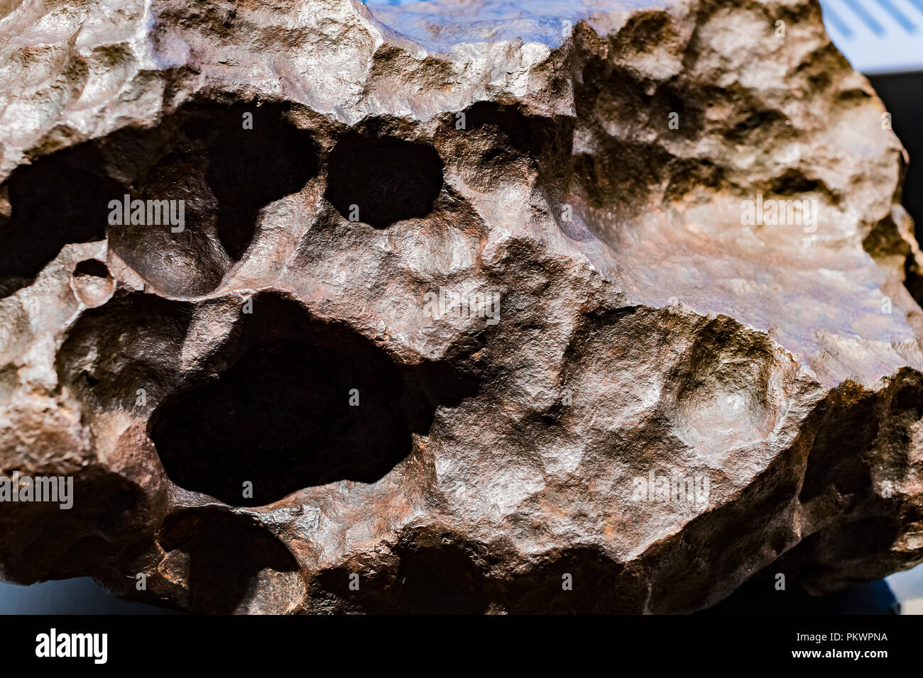 3 SEPTEMBER 2018, VIENNA, AUSTRIA: Collection of meteorites is ...