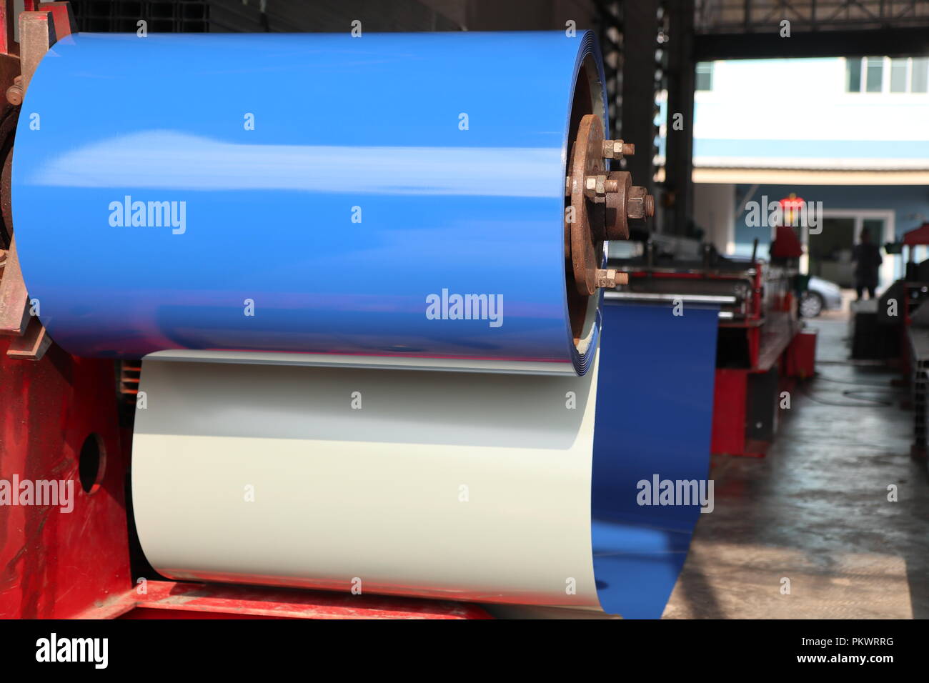 Sheet metal rolling process hi-res stock photography and images - Alamy
