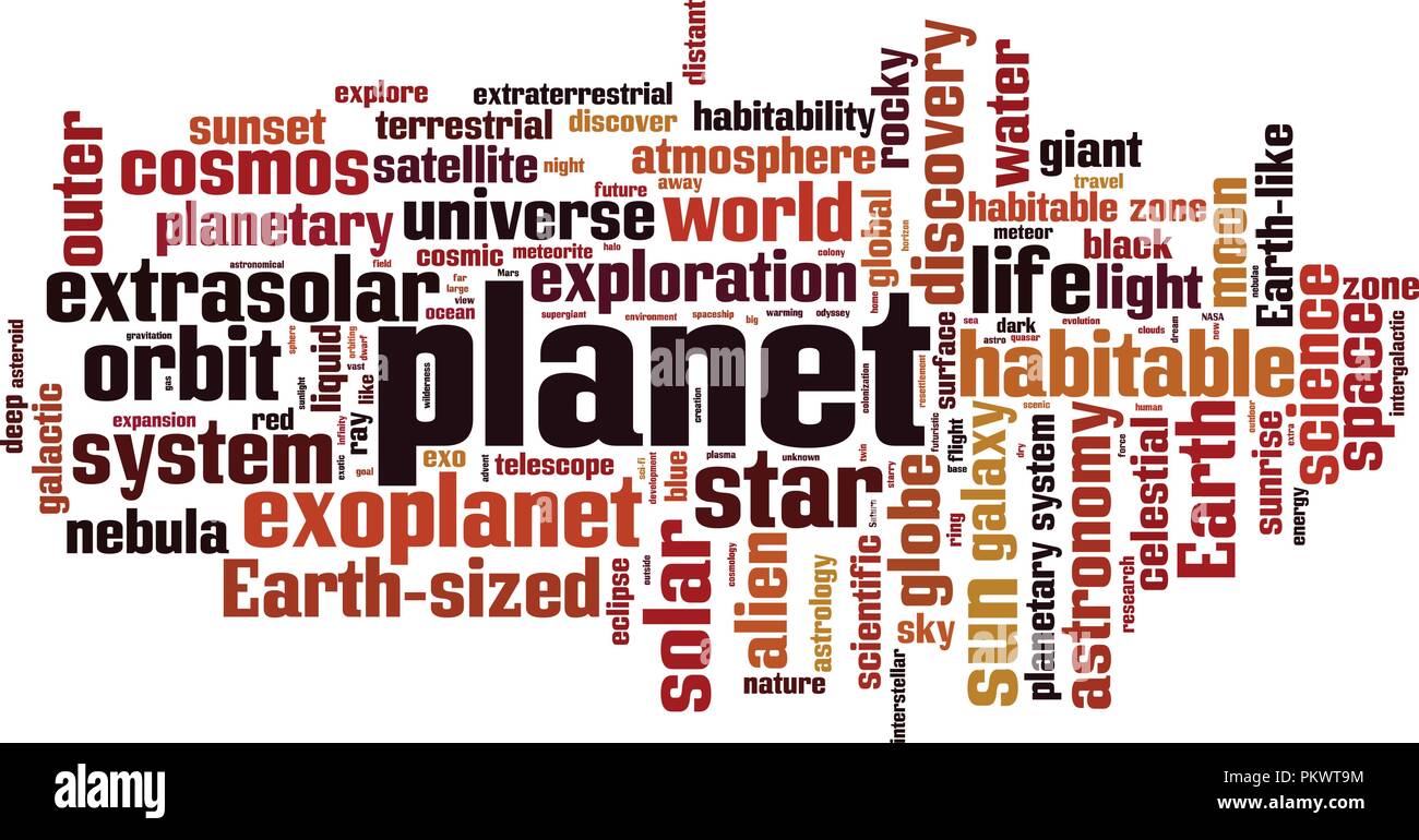 Astronomy word cloud hi-res stock photography and images - Alamy