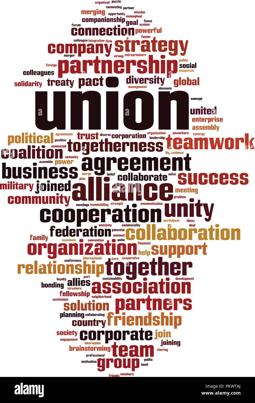 Union word cloud concept. Vector illustration Stock Vector Image & Art ... Union word cloud concept. Vector illustration Stock Vector Image & Art ...