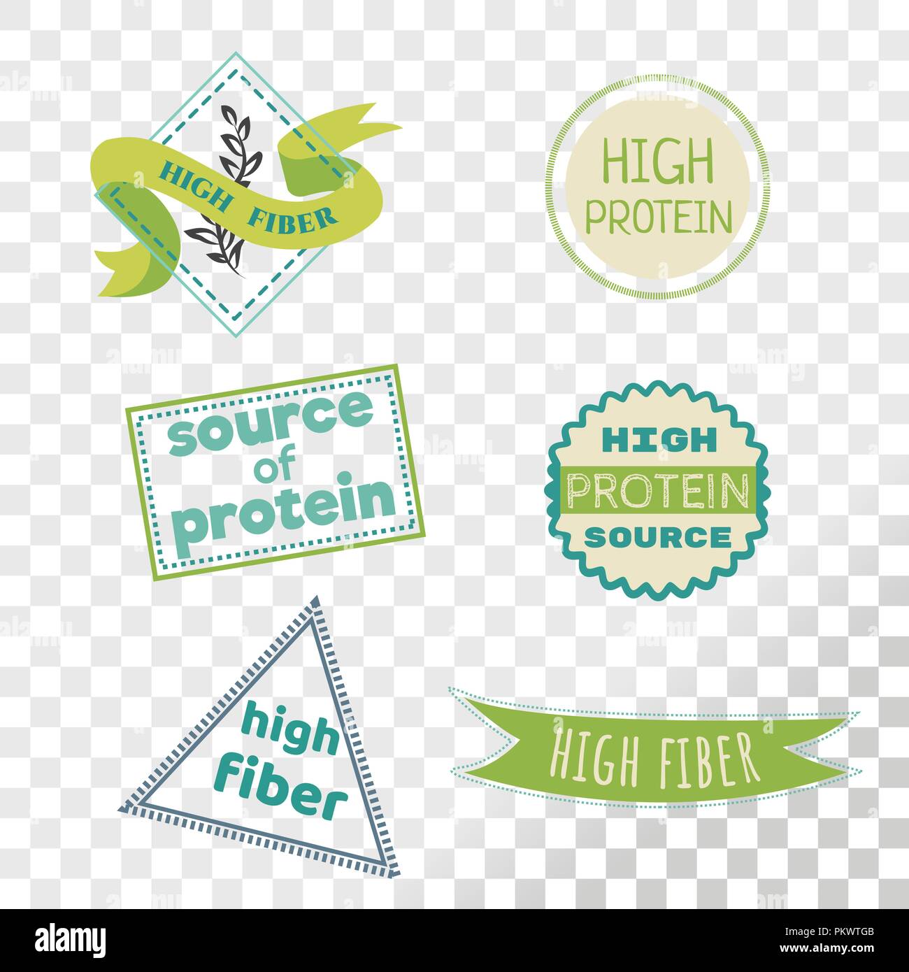 Healthy high protein vegan Stock Vector Images - Alamy