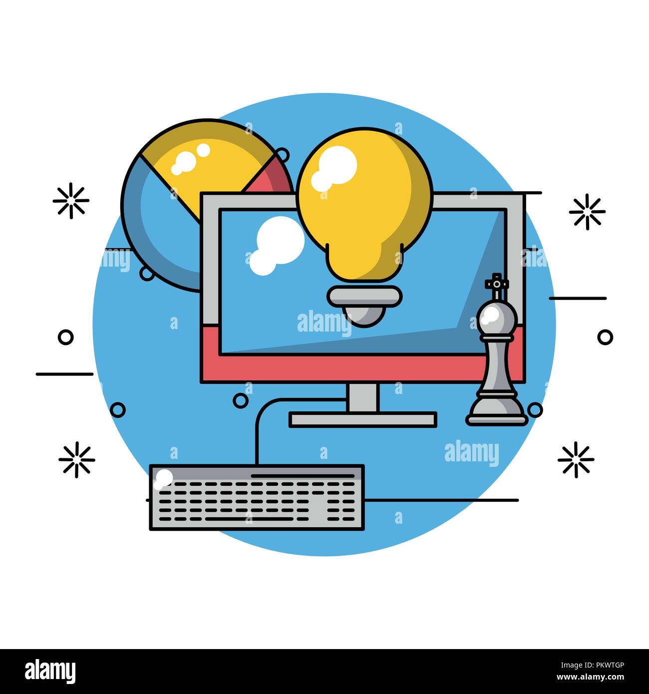Business and technology Stock Vector Image & Art - Alamy
