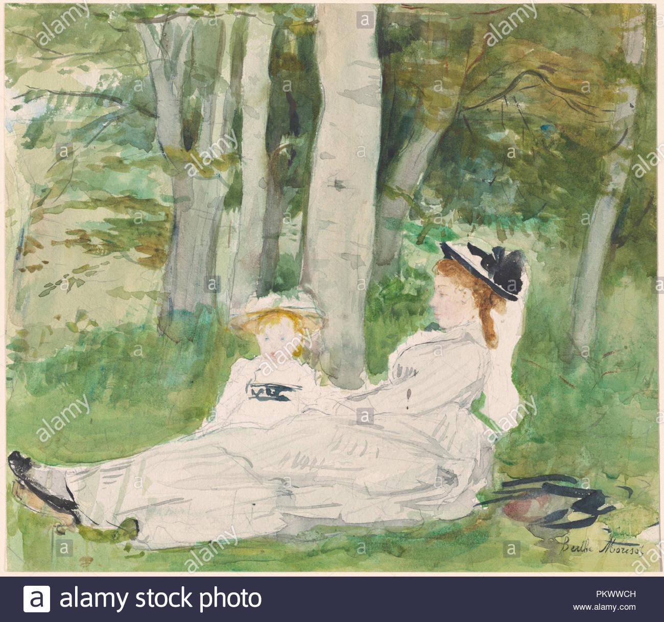 Berthe Morisot Drawing Stock Photos & Berthe Morisot Drawing Stock ...